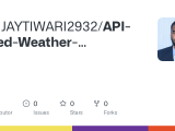 Github Sanjaytiwari2932 Api Based Weather Application Using Html Css