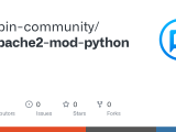 Github Deepin Community Libapache2 Mod Python