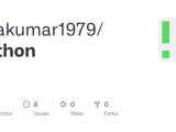 Github Sivakumar1979 Python
