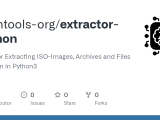 Github Alientools Org Extractor Python A Tool For Extracting Iso