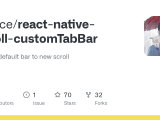 Github Junice React Native Scroll Customtabbar Do Edit Default Bar