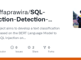 Github Shaffaprawira Sql Injection Detection Using Machine Learning