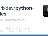 Github Natrixdev Python Styles Python Styles Using Python And Turtle