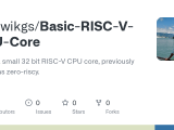 Github Sathwikgs Basic Risc V Cpu Core Ibex Is A Small 32 Bit Risc V
