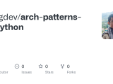 Github Qangdev Arch Patterns In Python