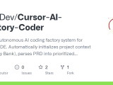 Github Fyr Dev Cursor Ai Factory Coder A Fully Autonomous Ai Coding