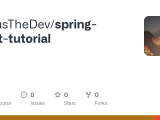 Github Albusthedev Spring Boot Tutorial