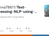 Github Reshma78611 Text Processing Nlp Using Python Text Processing