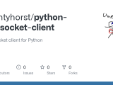 Github Mightyhorst Python Websocket Client Websocket Client For Python