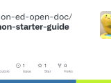 Github Python Ed Open Doc Python Starter Guide