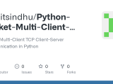 Github Sumitsindhu Python Socket Based Multi Client Server And Client