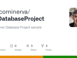 Github Marcominerva Sqldatabaseproject Sql Server Database Project