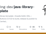 Github Thriving Dev Java Library Template рџћё Java Library Template