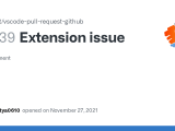 Extension Issue Issue 3139 Microsoft Vscode Pull Request Github