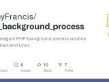 Github Joshyfrancis Php Background Process Simple Elegant Php