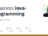 Github Jquainoo Java Programming Java Programming