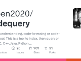 Github Ruben2020 Codequery A Code Understanding Code Browsing Or