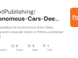 Github Packtpublishing Autonomous Cars Deep Learning And Computer