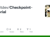 Github Sixbitdev Checkpoint Tutorial