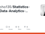 Github Rancho135 Statistics For Data Analytics Projects Using R