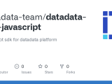 Github Datadata Team Datadata Sdk Javascript Javascript Sdk For