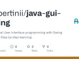 Github Cupertinii Java Gui Swing Graphical User Interface