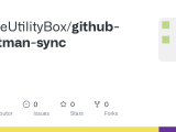 Github Codeutilitybox Github Postman Sync