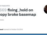 Fixing Hold On Cartopy Broke Basemap Issue 12669 Matplotlib