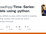 Time Series Models Using Python Time Series Analysis 3 Ipynb At Main