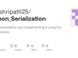 Github Tejashripatil25 Python Serialization Python Serialization And