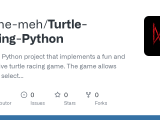 Github Amine Meh Turtle Racing Python This Is A Turtle Racing