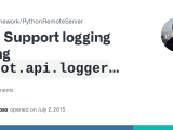 Support Logging Using Robot Api Logger And Logging Apis Issue 26