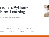 Github Azumichen Python Machine Learning Notebook For The Mlp Course