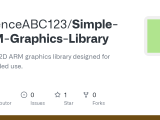 Github Scienceabc123 Simple Arm Graphics Library Simple 2d Arm