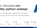 Ms Identity Python Webapp App Config Py At Main Azure Samples Ms