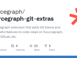Github Sourcegraph Sourcegraph Git Extras A Sourcegraph Extension