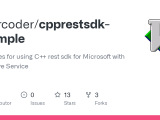 Github Deercoder Cpprestsdk Example Examples For Using C Rest Sdk