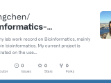 Github Jiajingchen Bioinformatics Programming Using Python This Is