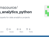 Github Beamscource Data Analytics Python Code Snippets For Data