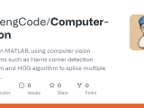 Github Xchengcode Computer Vision Based On Matlab Using Computer