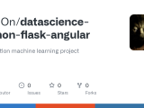 Github A1x1on Datascience Python Flask Angular Automation Machine