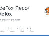 Github Codefox Repo Codefox Next Gen Project Ai Generator