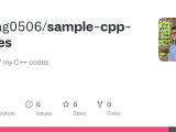 Github Parag0506 Sample Cpp Codes Some Of My C Codes