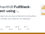 Github Prashanthi9 Fullstack Project Using Springboot Reactjs In