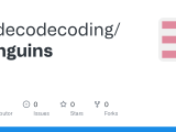 Github Codecodecoding Penguins