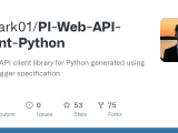Pi Web Api Client Python Documentation Md At Master Dcbark01 Pi Web