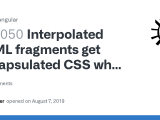 Interpolated Html Fragments Get Encapsulated Css When Using