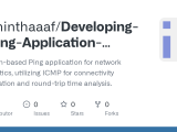 Github Sachinthaaaf Developing A Ping Application Using Python A
