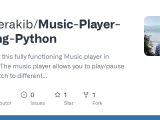 Github Coderakib Music Player Using Python We Built This Fully