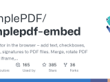 Github Simplepdf Simplepdf Embed Pdf Editor In The Browser Add